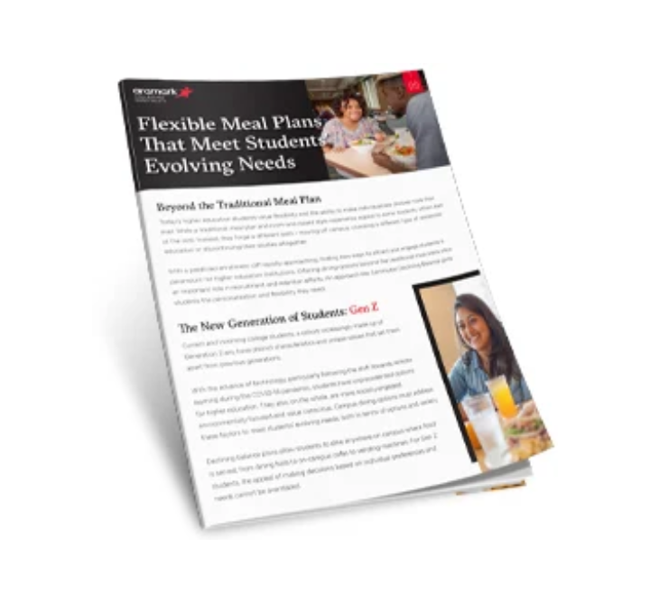 Flexible Meal Plans That Meet Students' Evolving Needs - Aramark